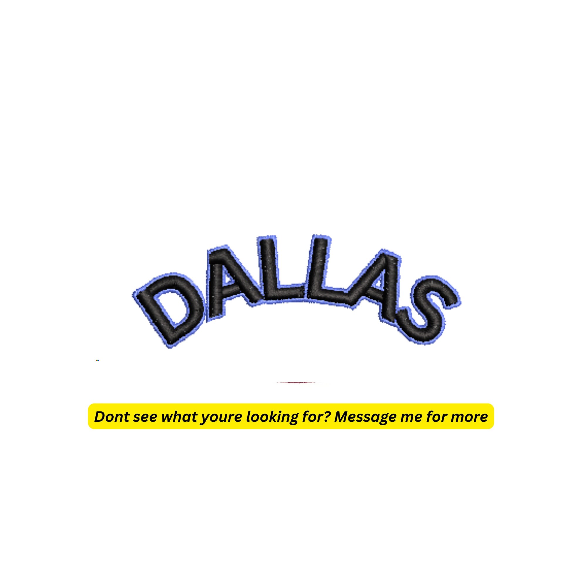 Dallas Embroidery Machine Digital Pes File Listing for Digitizing ...