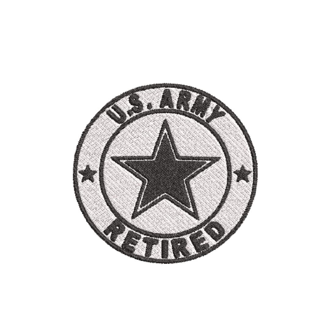 US Army Military Embroidery Pes Digital File for Digitizing Service ...