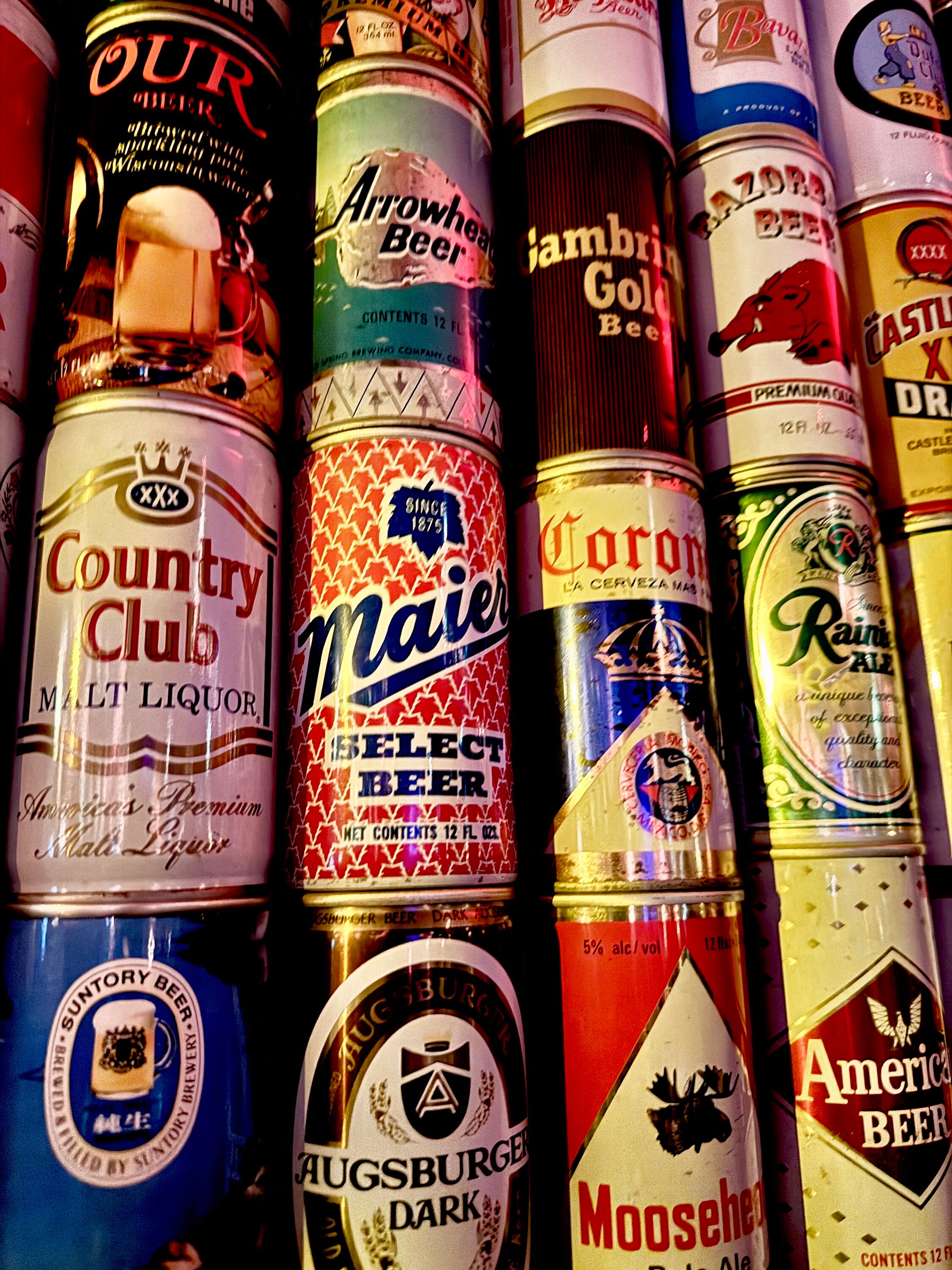 Vegas Bar Beer Can Wall - Etsy
