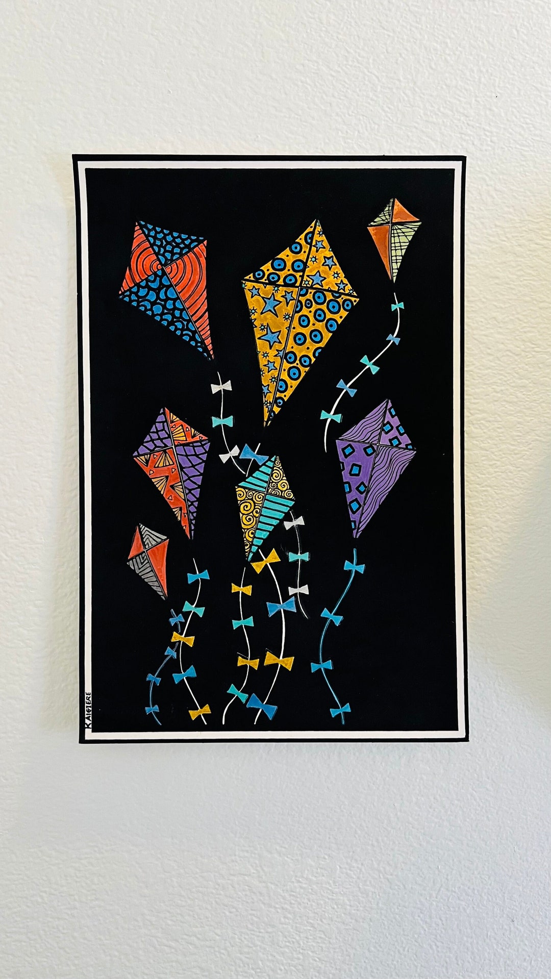 3D Velvet Doodle Art Outdoor & Indoor Living Room Bedroom - Etsy