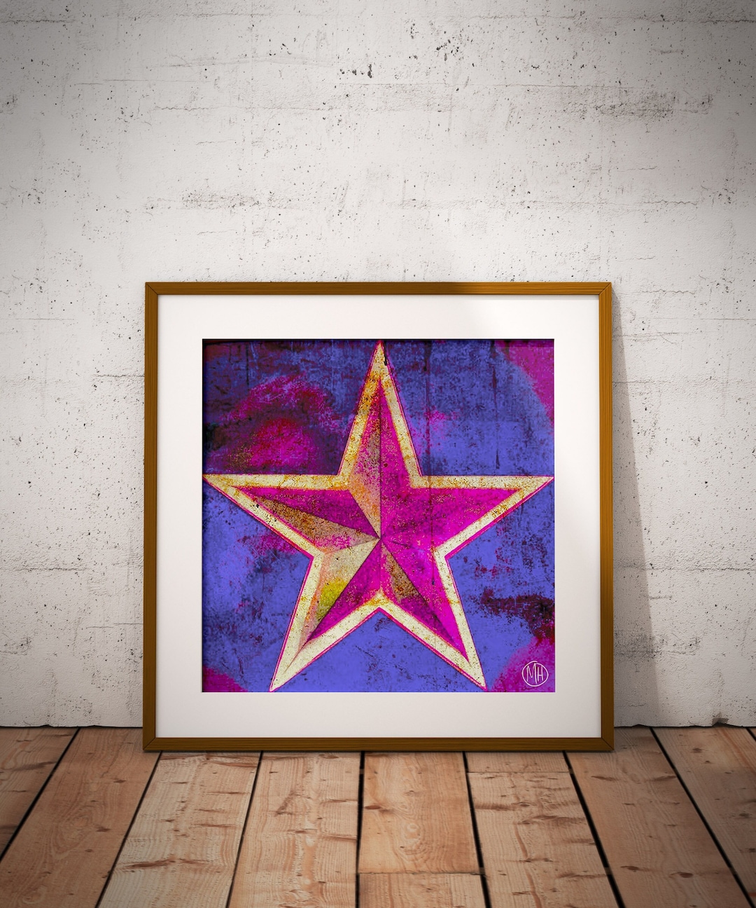 SUPERSTAR I Wall Art Print I Mh-illustrates - Etsy