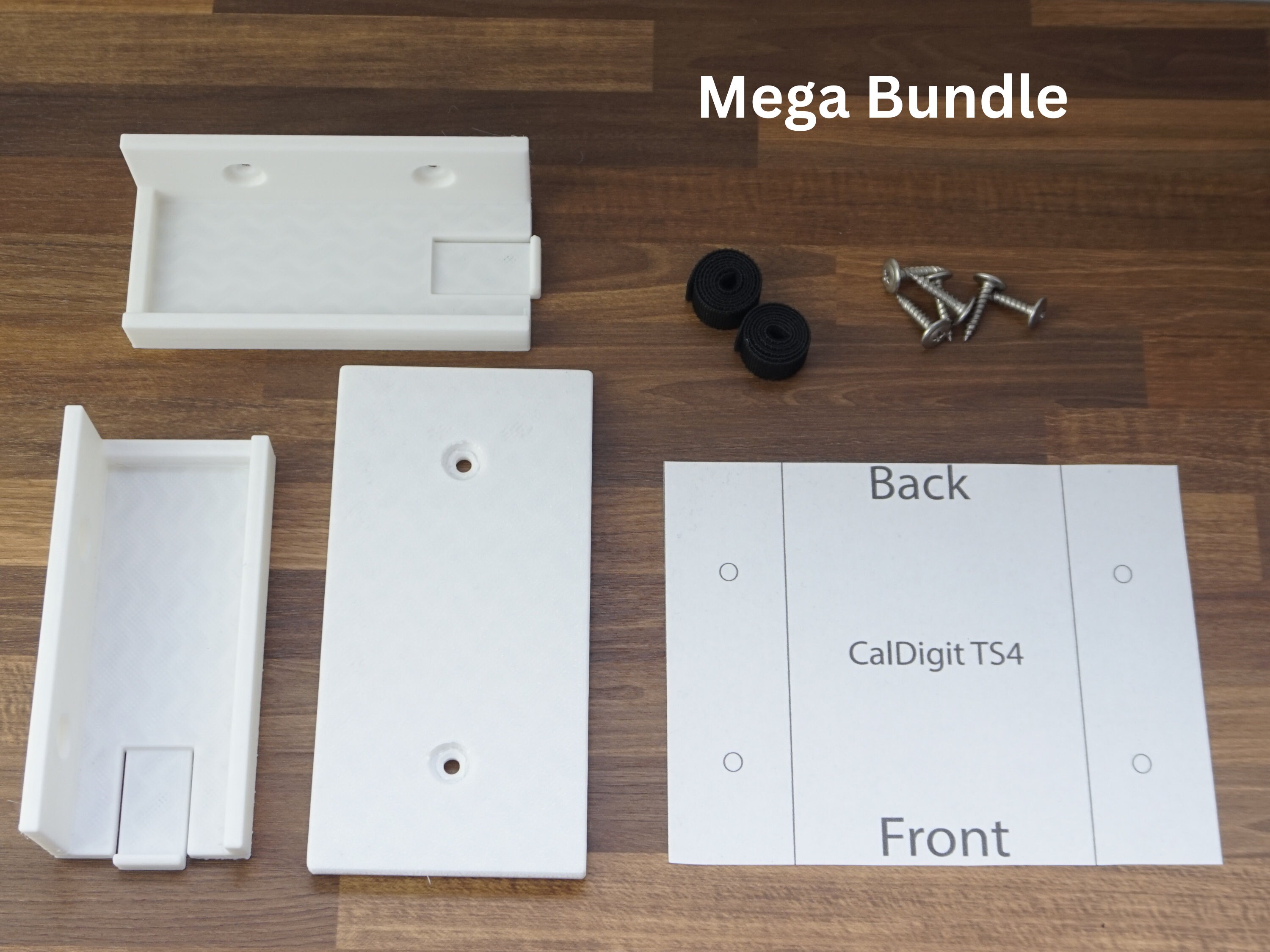 Caldigit TS4 Under Desk Mount - Thunderbolt Station 4 - Power Bank ...