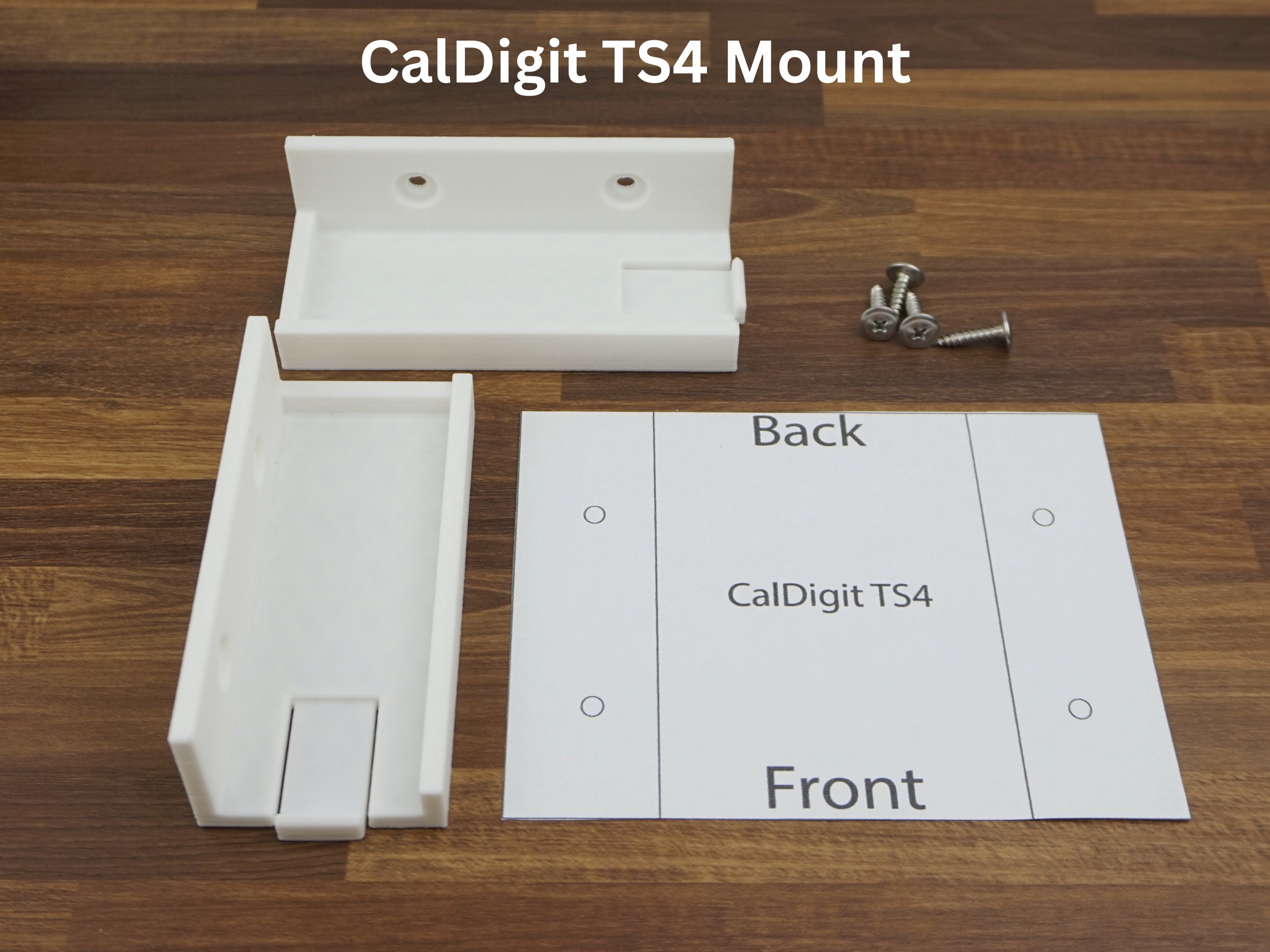 Caldigit TS4 Under Desk Mount - Thunderbolt Station 4 - Power Bank ...