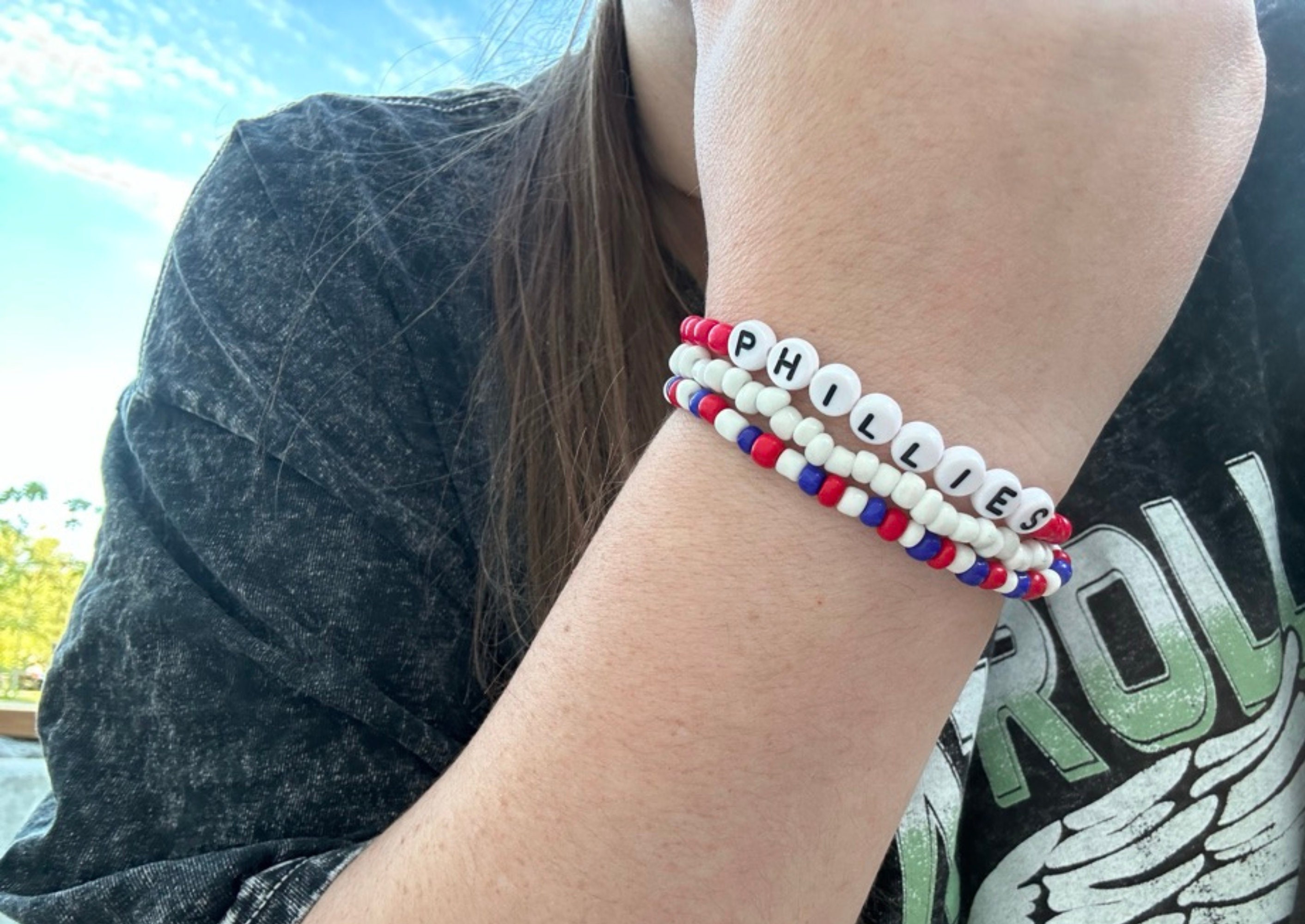 Philadelphia Phillies Bracelet Baseball Bracelet Phillies Baseball ...