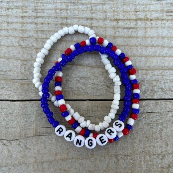 Rangers Bracelet - Etsy