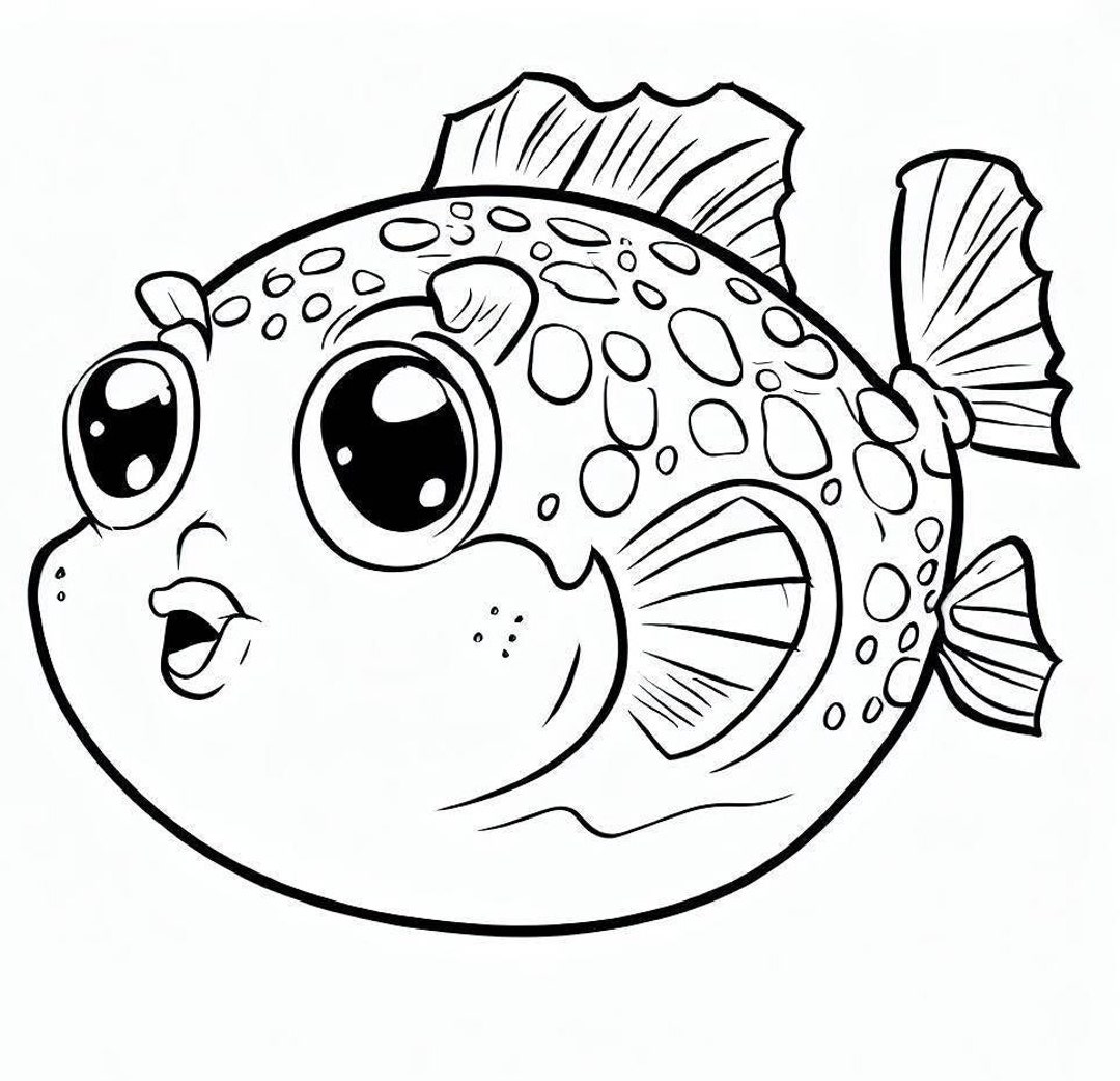Ocean Wonders: A Whimsical Coloring Pages Journey for Preschoolers 70 ...
