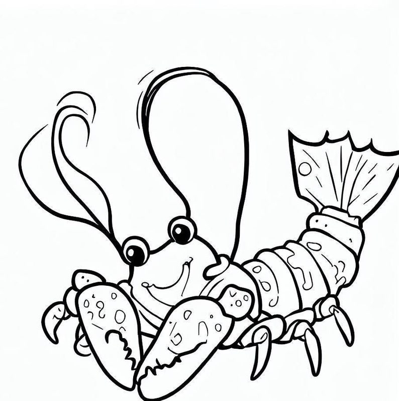 Ocean Wonders: A Whimsical Coloring Pages Journey for - Etsy