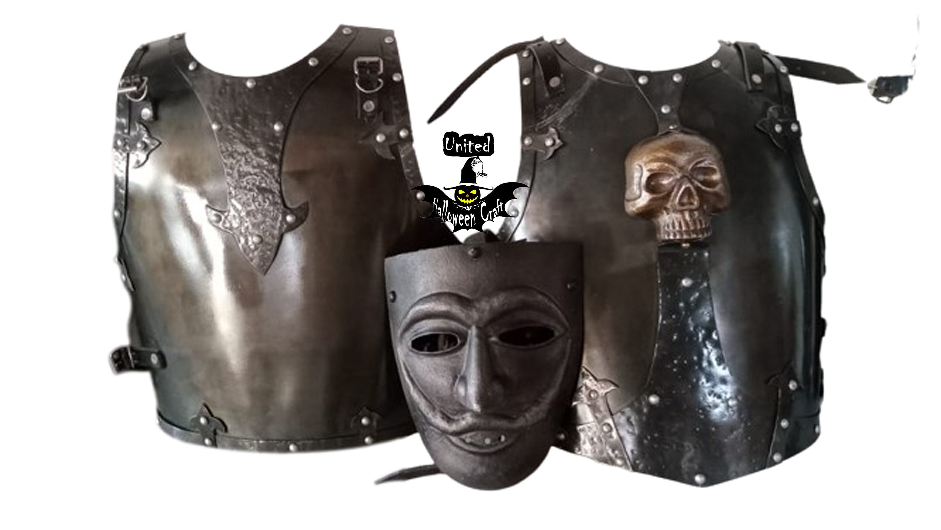 Medieval Antique Full Body Armor Fantasy Evil Skull Armor - Etsy