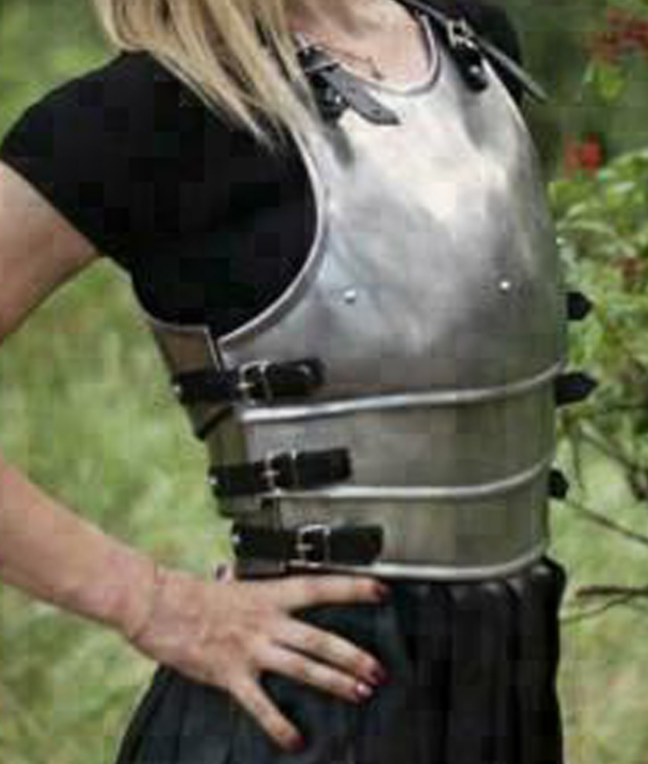 Medieval Brave Woman Armor Fantasy Cosplay Cuirass Armor Lady Larp ...
