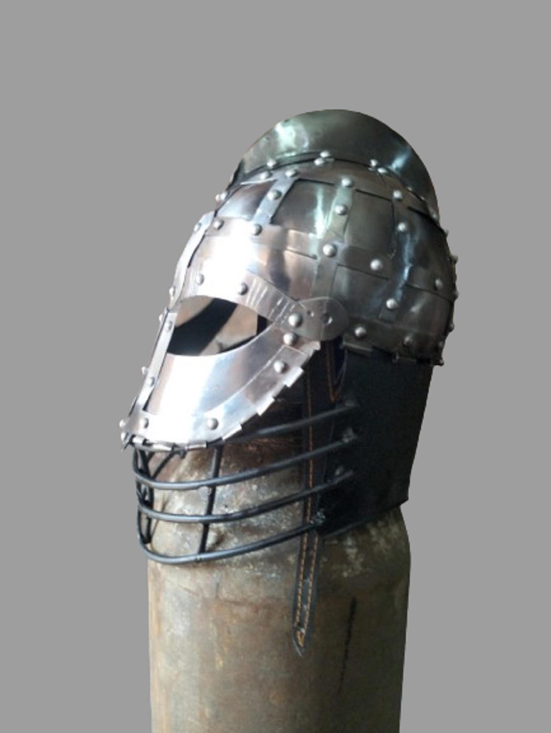 Vendel Viking Medieval Helmet | Knight Warrior Gjermundbu Larp Helmet ...