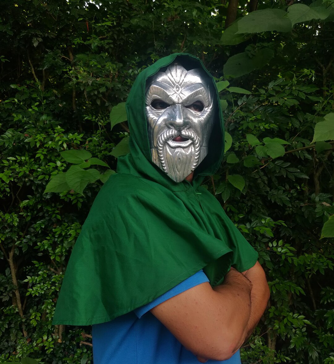 God of War Face Armor | Fantasy Warrior Mask | Halloween Cosplay ...