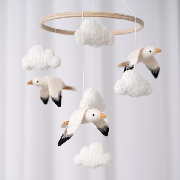 Seagull Mobile - Etsy