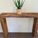 RUSTIC CHUNKY CONSOLE - Etsy