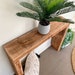 RUSTIC CHUNKY CONSOLE - Etsy