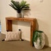 RUSTIC CHUNKY CONSOLE - Etsy