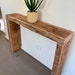 RUSTIC CHUNKY CONSOLE - Etsy