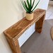 RUSTIC CHUNKY CONSOLE - Etsy