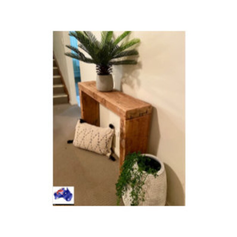 RUSTIC CHUNKY CONSOLE - Etsy