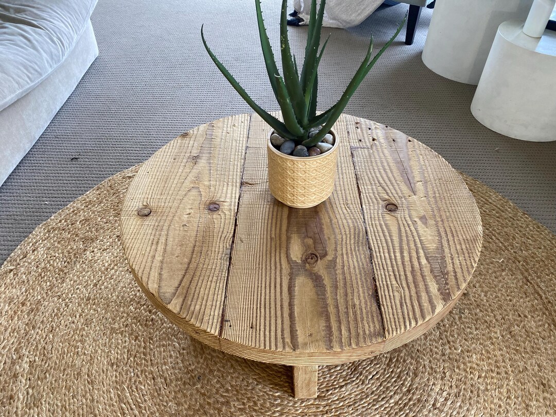 ROUND COFFEE TABLE Relic - Etsy
