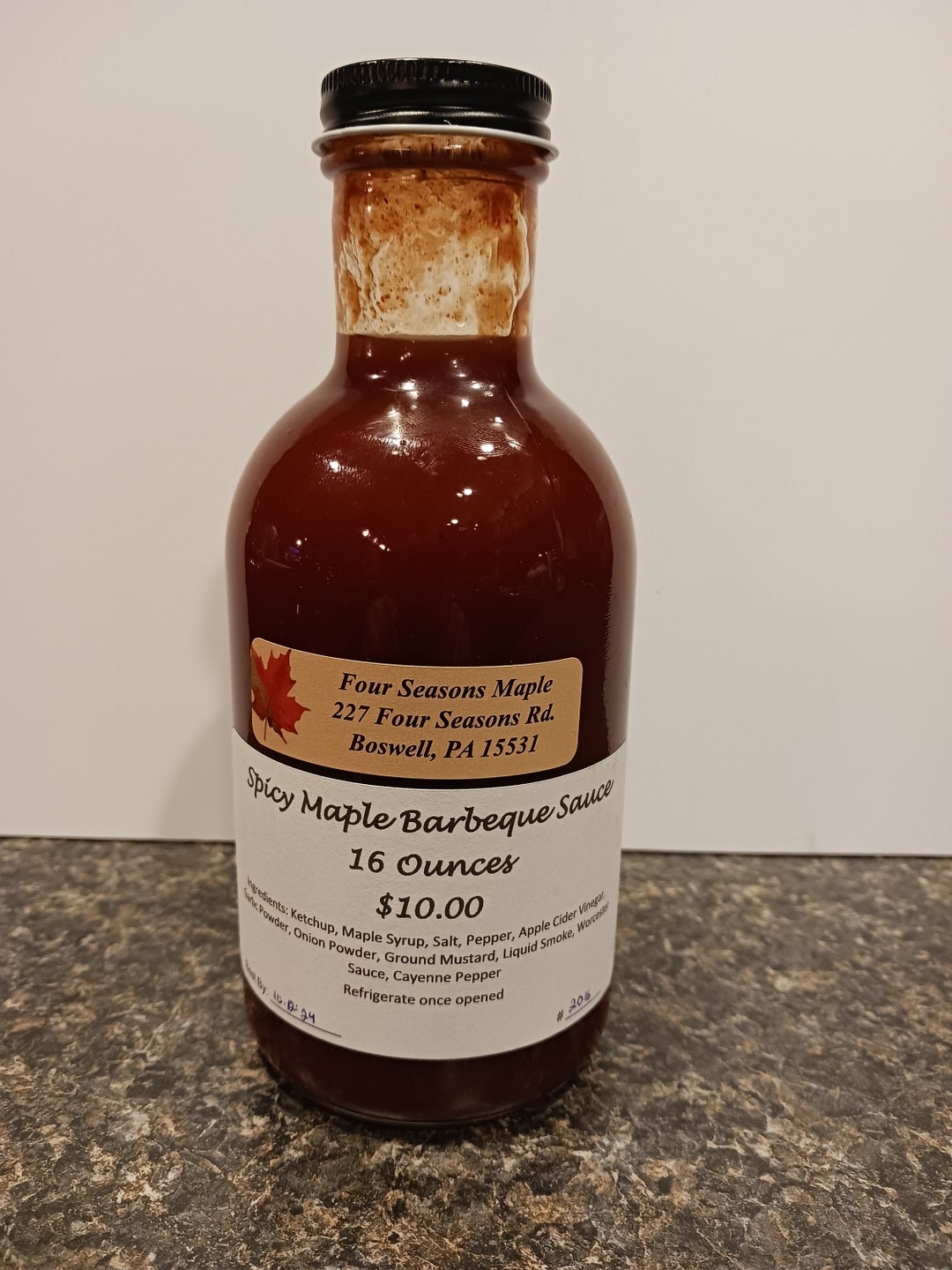 Spicy Maple BBQ Sauce - Etsy