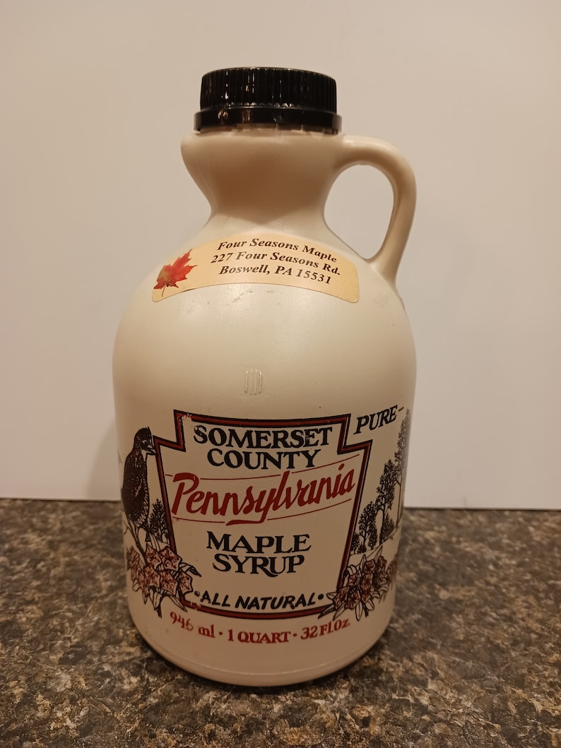 100% Pure Wood Fired Maple Syrup Half Gallon - Etsy