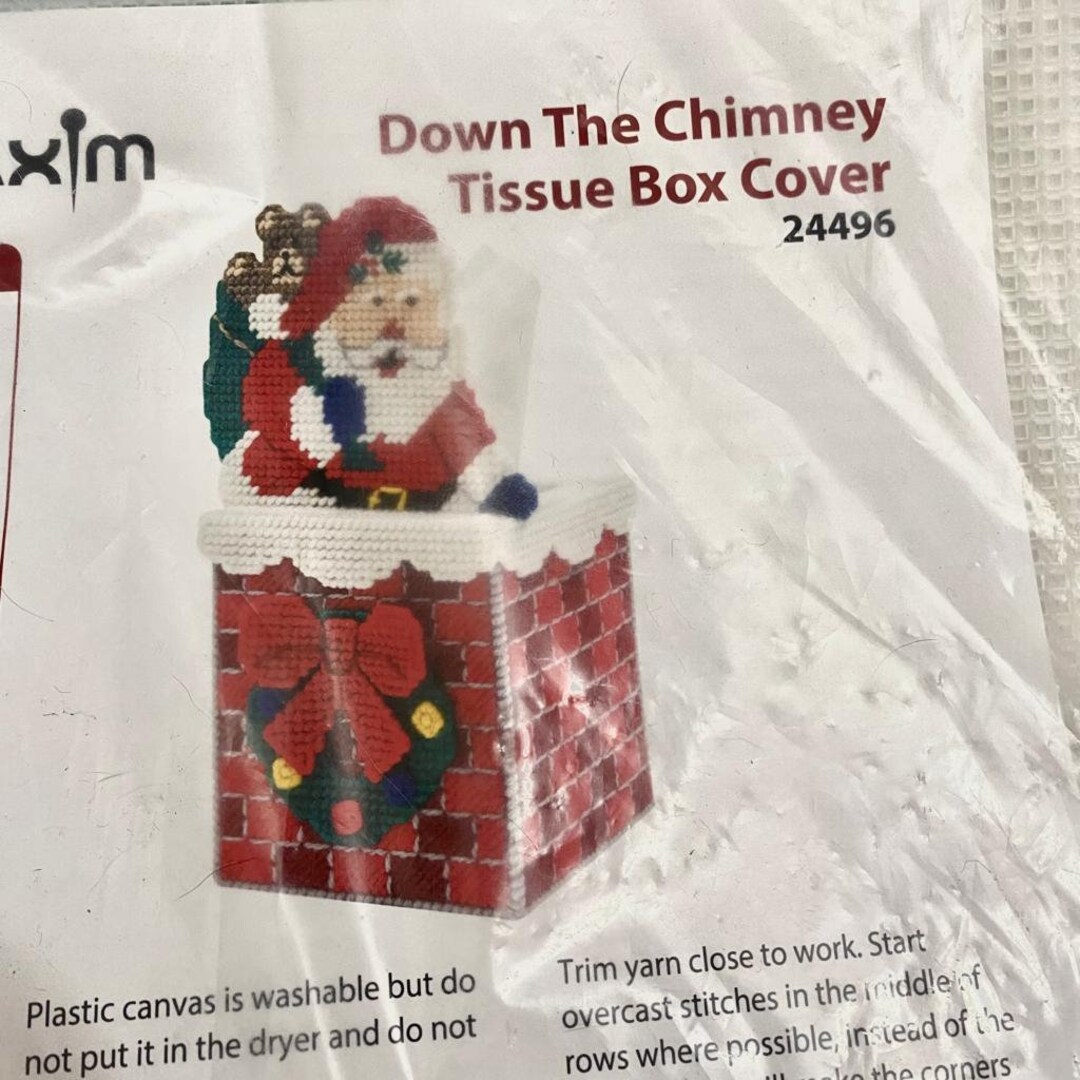 Down the Chimney Tissue Cover Box Kit - Etsy