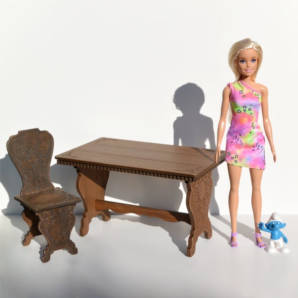 Barbie Table - Etsy
