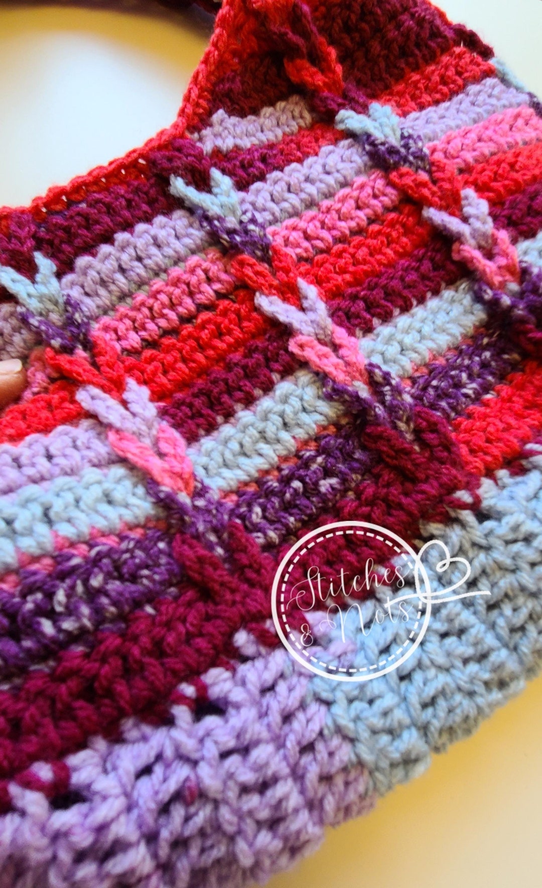 Handmade Crochet Cinta Bag. Crochet Shoulder Bag Purse. Finished ...