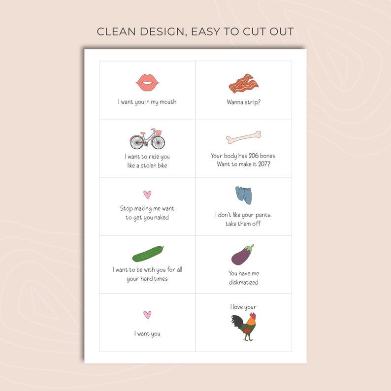 Love Notes - for Your Eyes Only, Naughty Lunchbox Notes, Cheeky ...