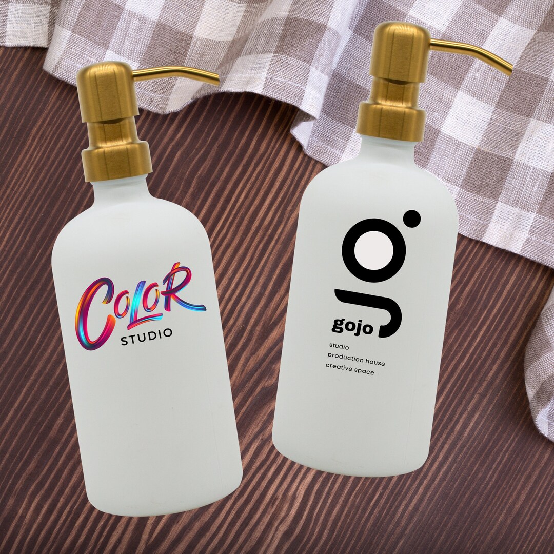 Custom Printed Bottle Pump With Flexible Your Text or Logo - Client ...