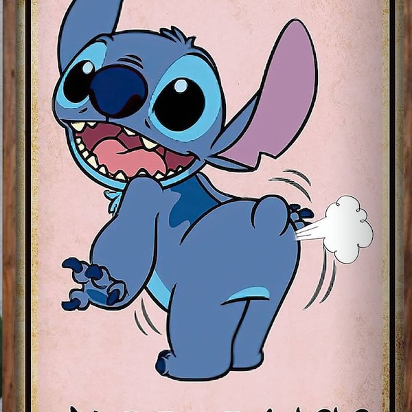 Stitch Poster - Etsy