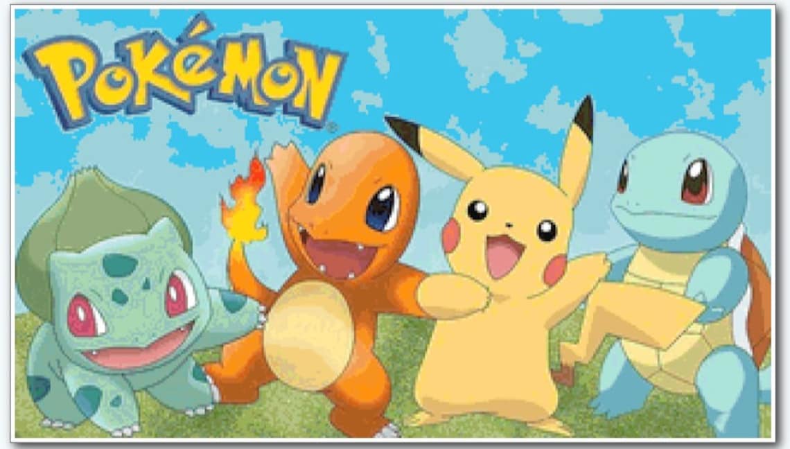 Pikachu and Friends, Instant PDF Download, Full Coverage Cross Stitch ...