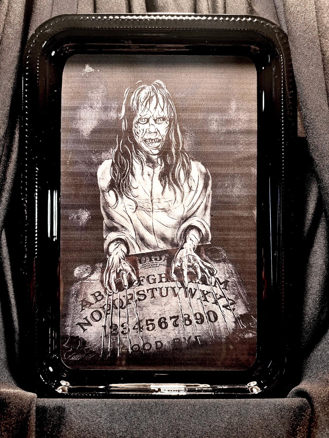 Exorcist Rolling Tray, Stash Jar and Ash Tray Gift Set - Etsy