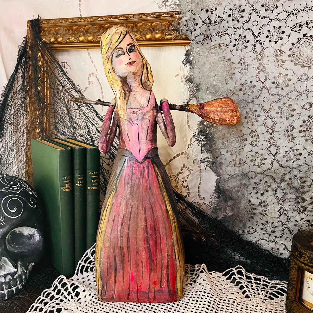 Sarah Sanderson Hocus Pocus Papier-mâché Figure / Art Doll - Etsy
