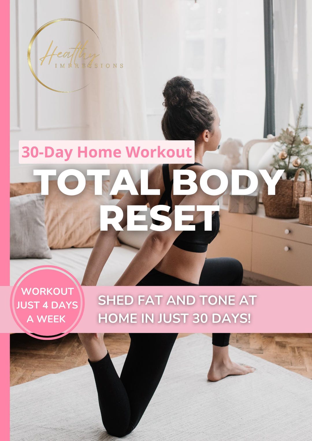 Total Body Reset: 30-day Home Workout - Etsy