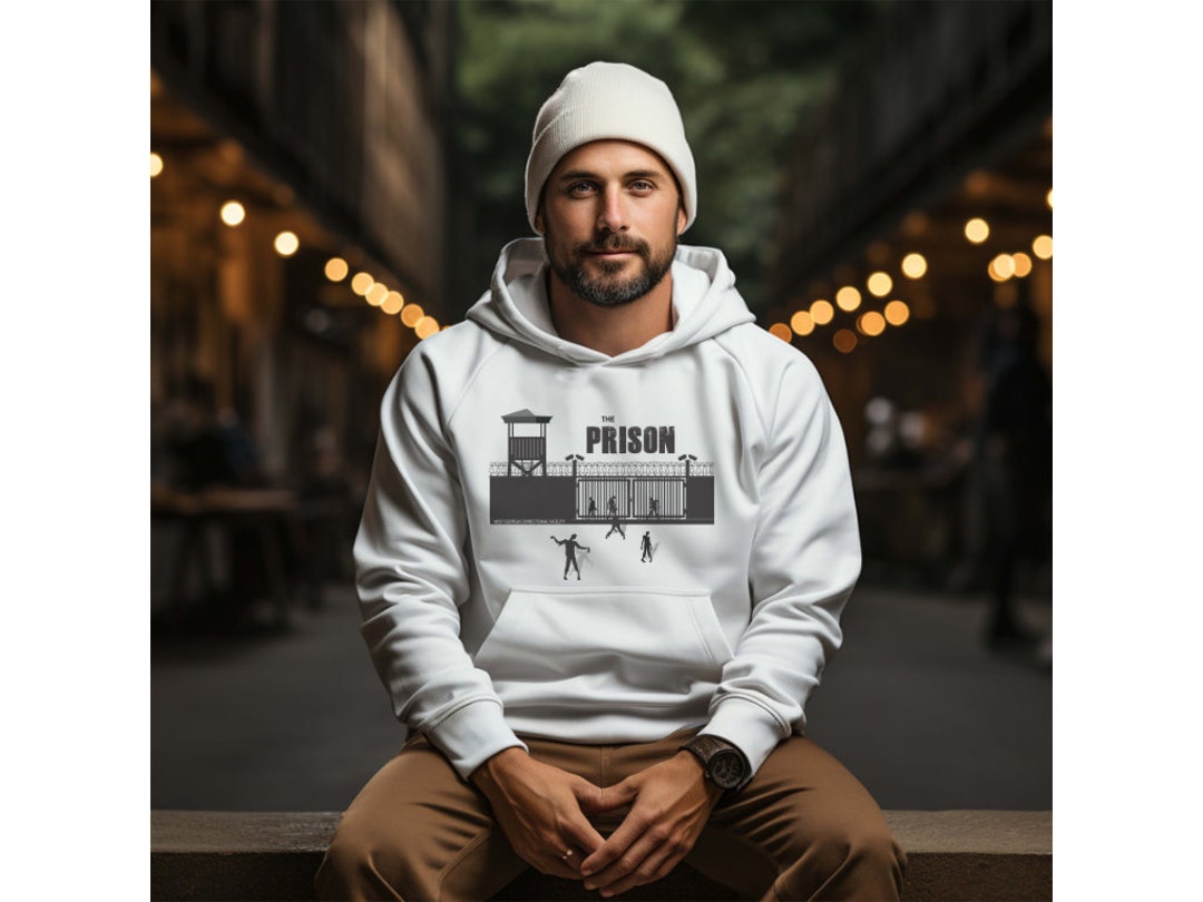 TWD 'the Prison' Inspired Hoodie, Hoodie, Hoodies, Hoodies and ...