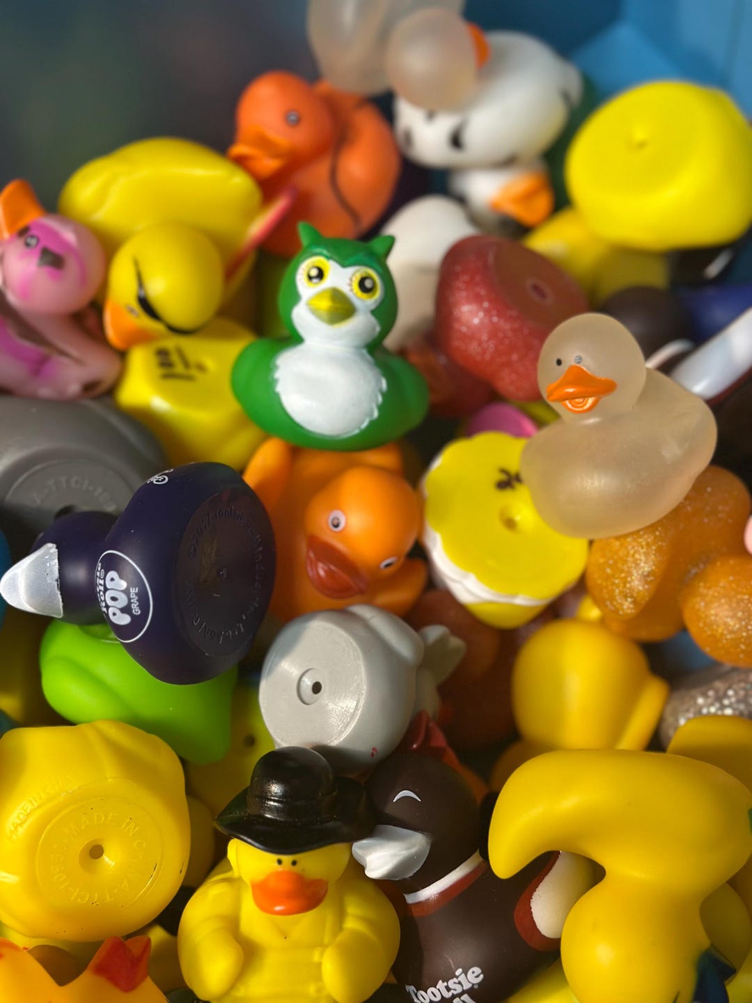 Rubber Duck Bundle, 10 Random Ducks With No 2 a Like - Approx 2 in ...