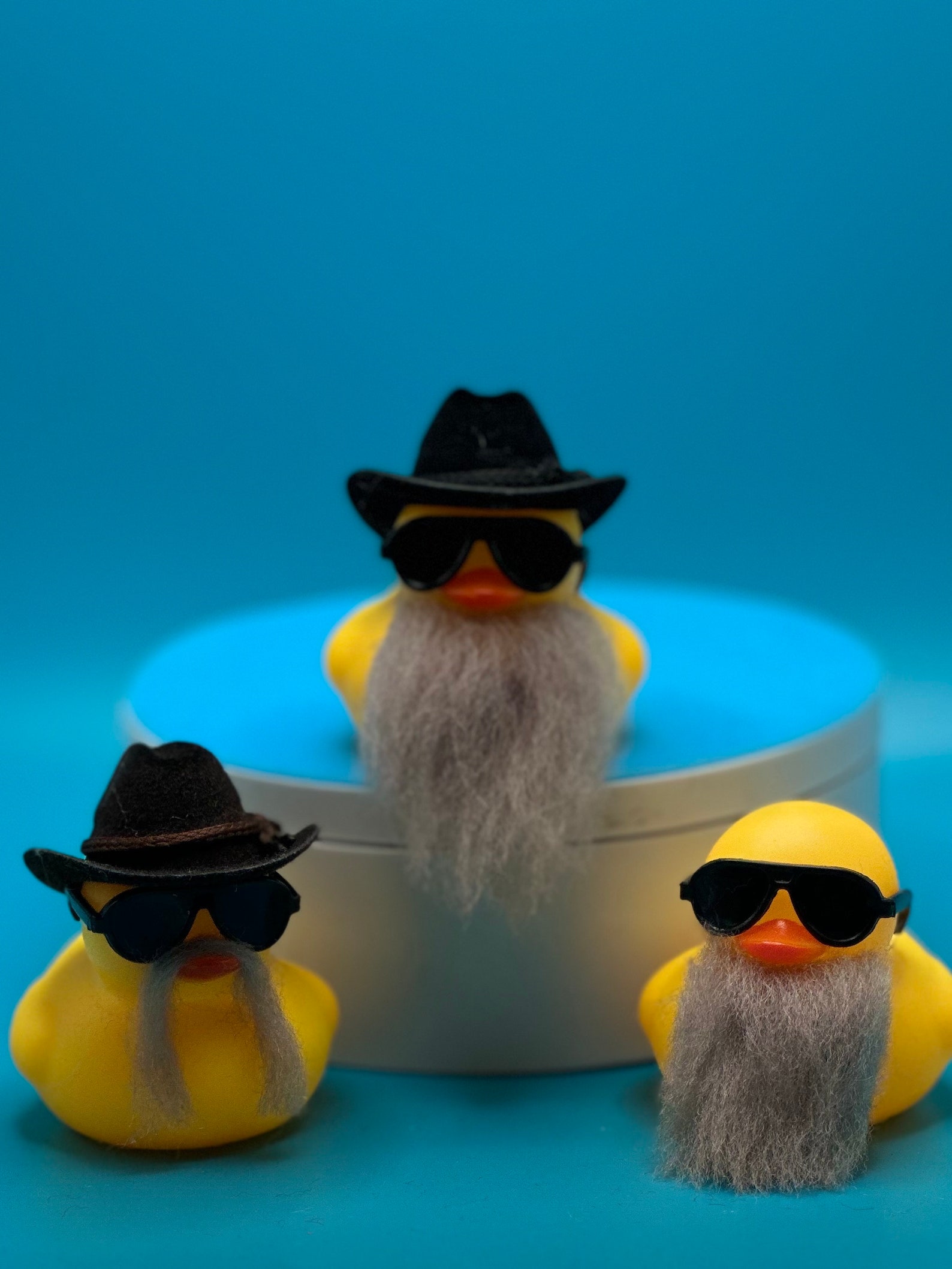 Rubber Ducks, Unique and One of a Kind, Rocker Ducks, All 3 Sold as a ...
