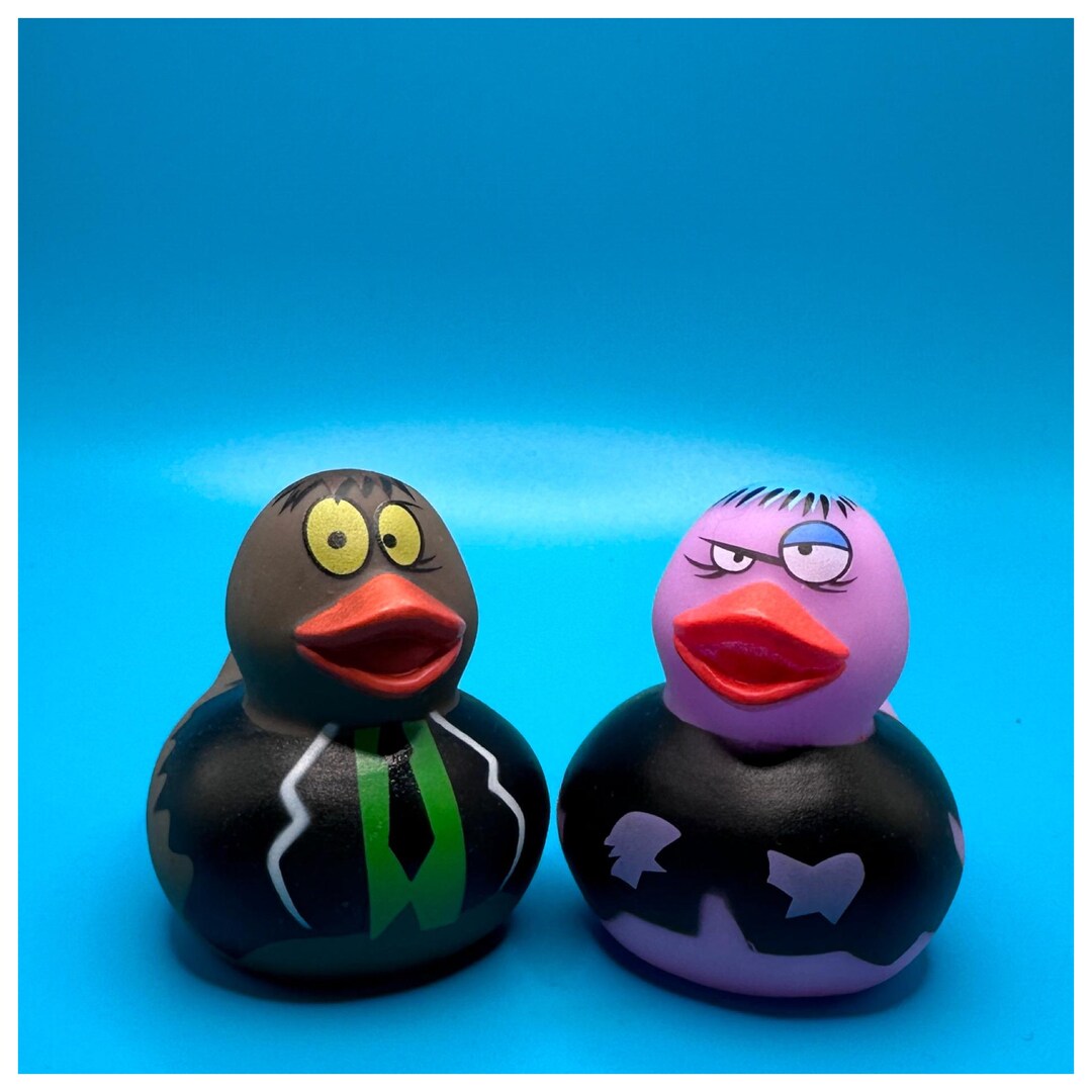 Rubber Ducks for Ducking, Gifting, Adding to Your Collection, 2 Zombie ...