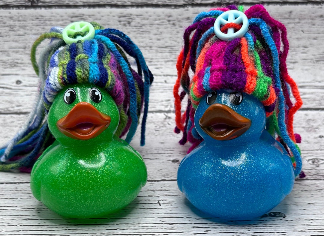PEACE, Rubber Ducks, Adorable Peace Ducks, Handmade Hair, Super Cute ...