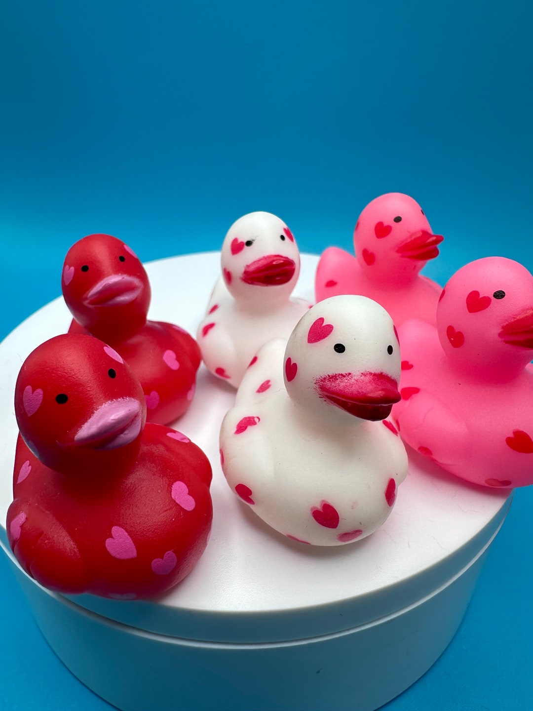 Love Ducks, Valentine Ducks, 6 MINI Valentines Ducks! Love is in the ...