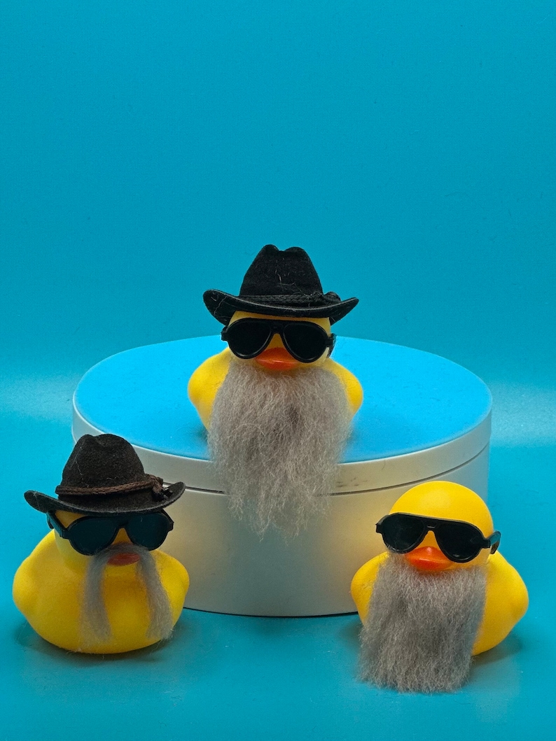 Rubber Ducks Unique and One of a Kind Rocker Ducks All 3 - Etsy