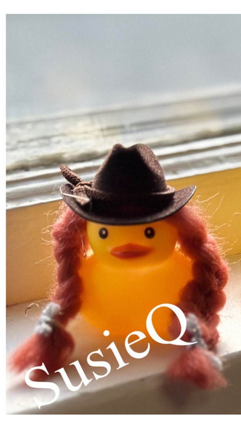 Cowboy Duck, Check Out This Bearded Duck, Unique and One of a Kind ...