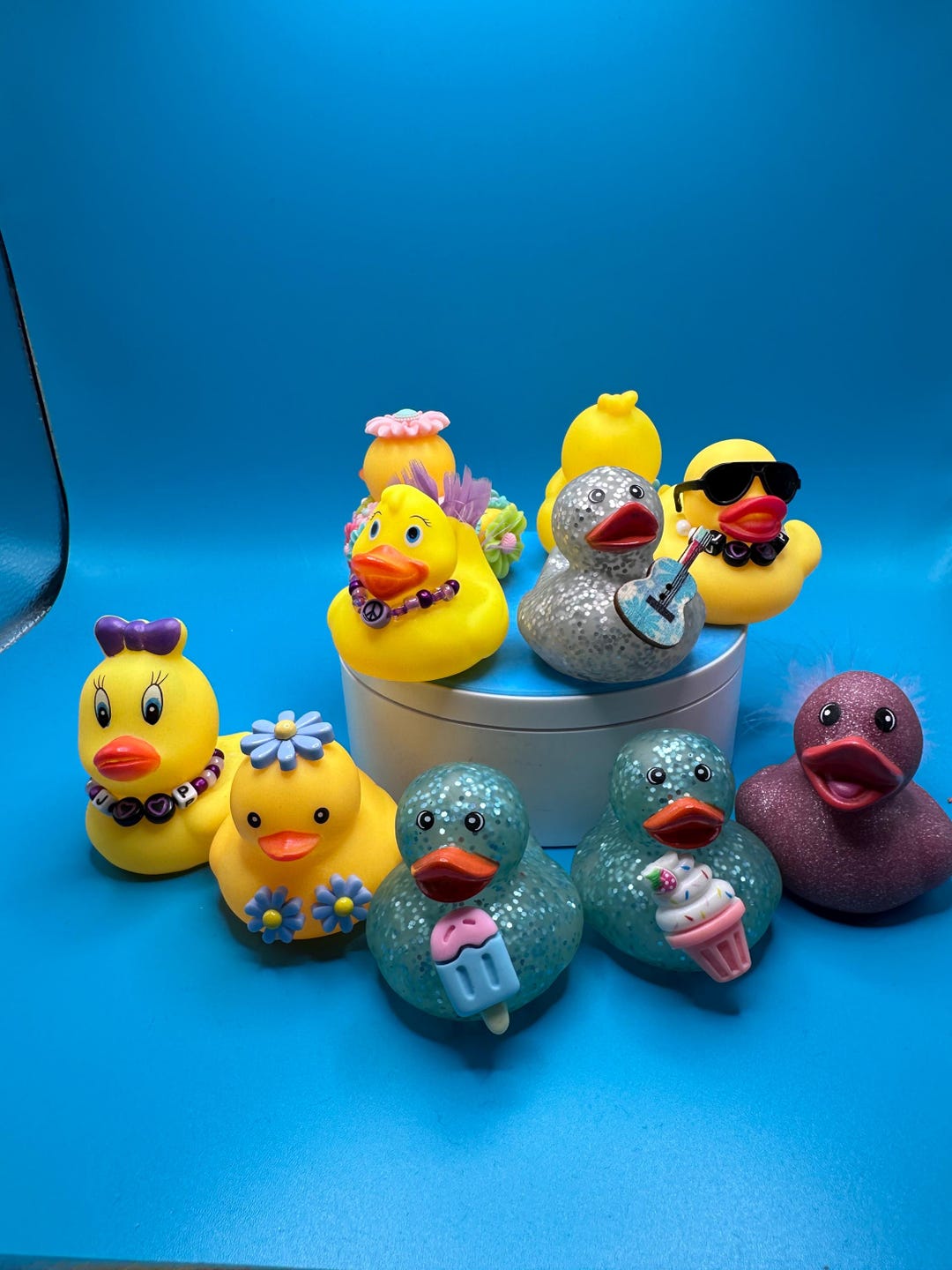 Rubber Duck Bundle, 10 Rubber Ducks Approx 2 in for Ducking, Add to ...