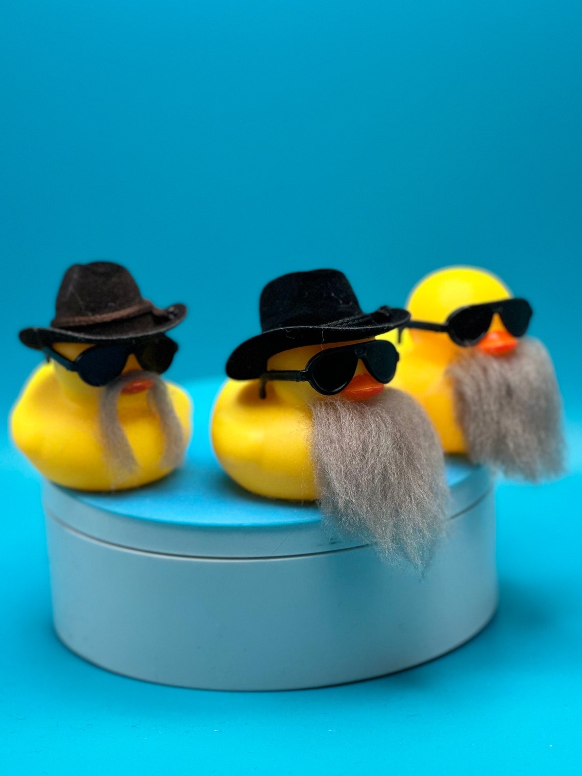 Rubber Ducks, Unique and One of a Kind, Rocker Ducks, All 3 Sold as a ...