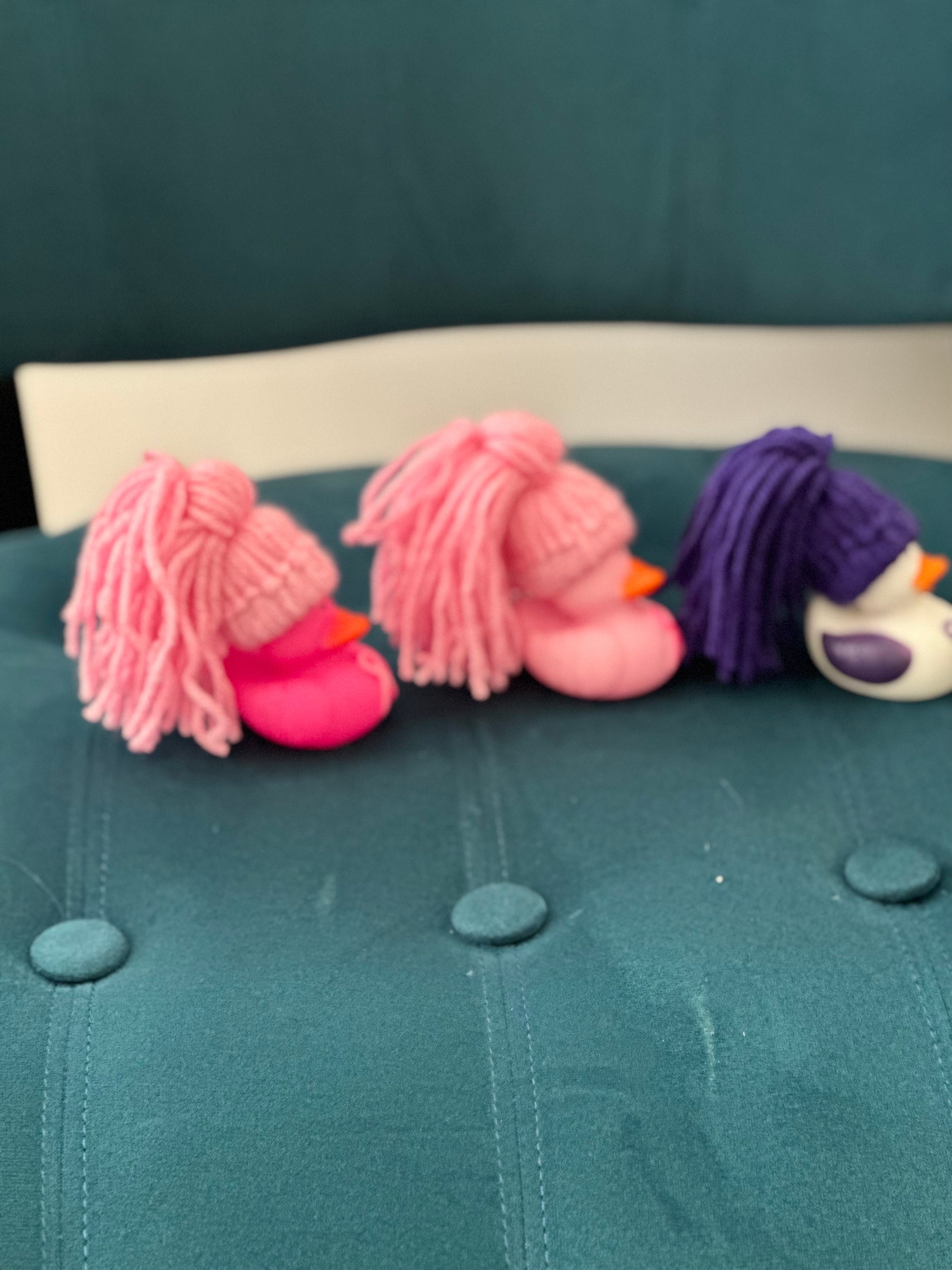 Awareness Ribbons Pink and Purple Ducks for Someone Special - Etsy