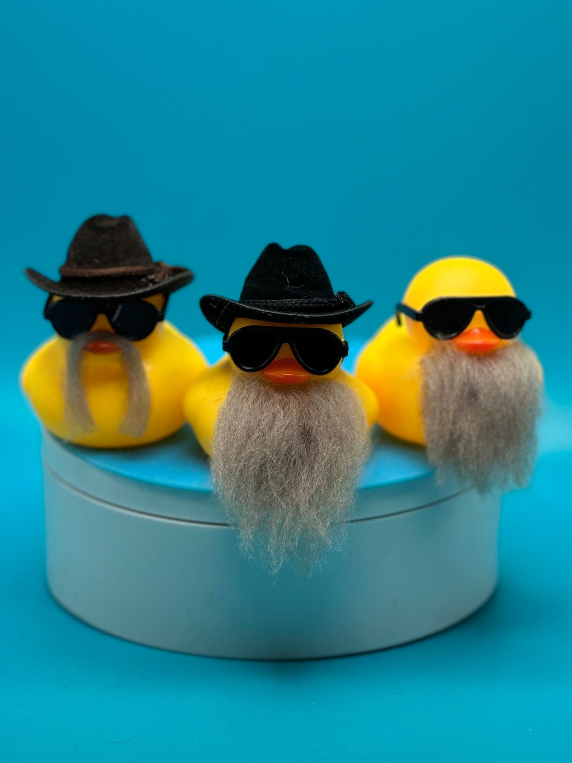Rubber Ducks, Unique and One of a Kind, Rocker Ducks, All 3 Sold as a ...