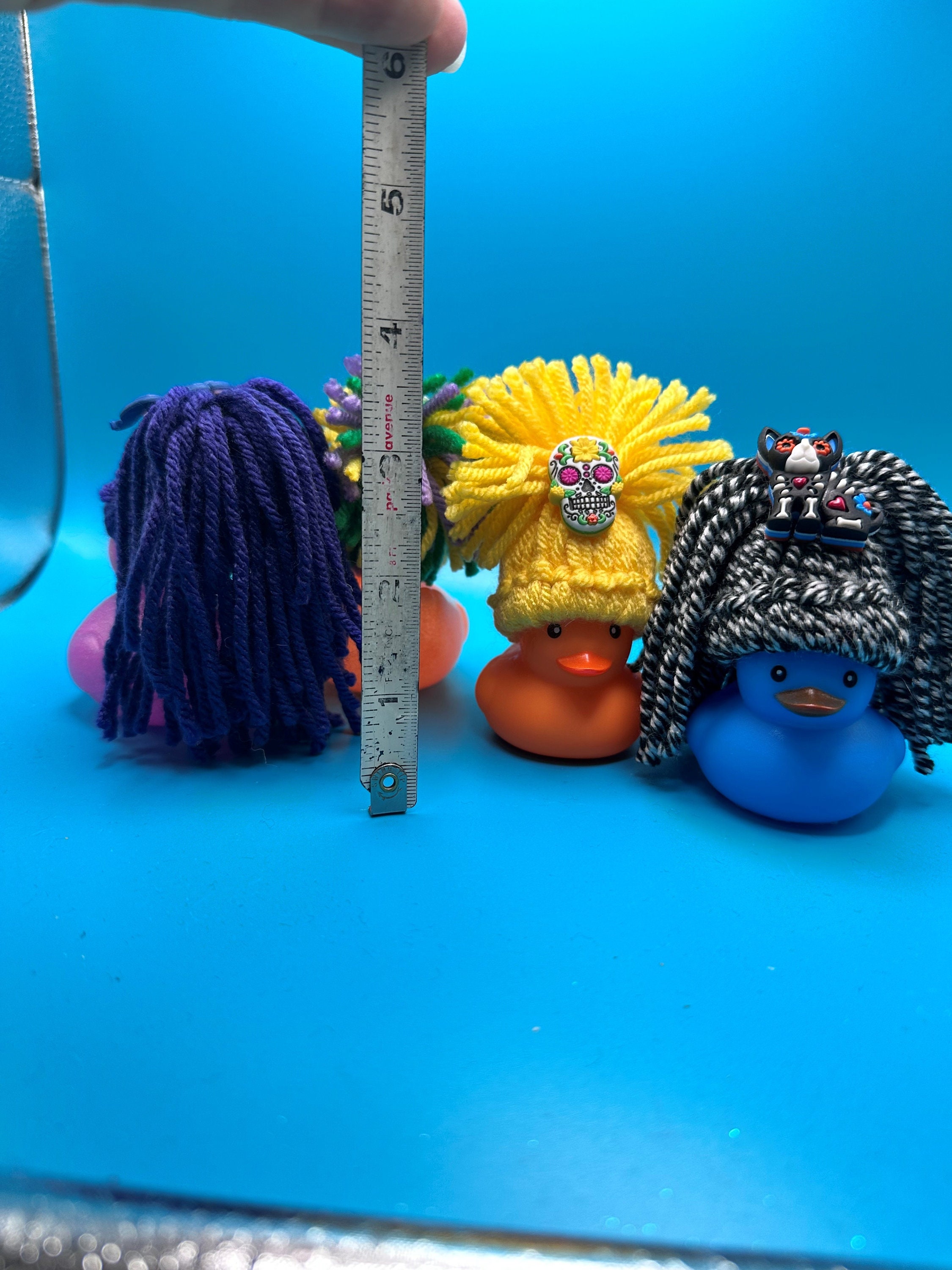 RUBBER DUCKS Skull Ducks Unique and One of a Kind No Two - Etsy