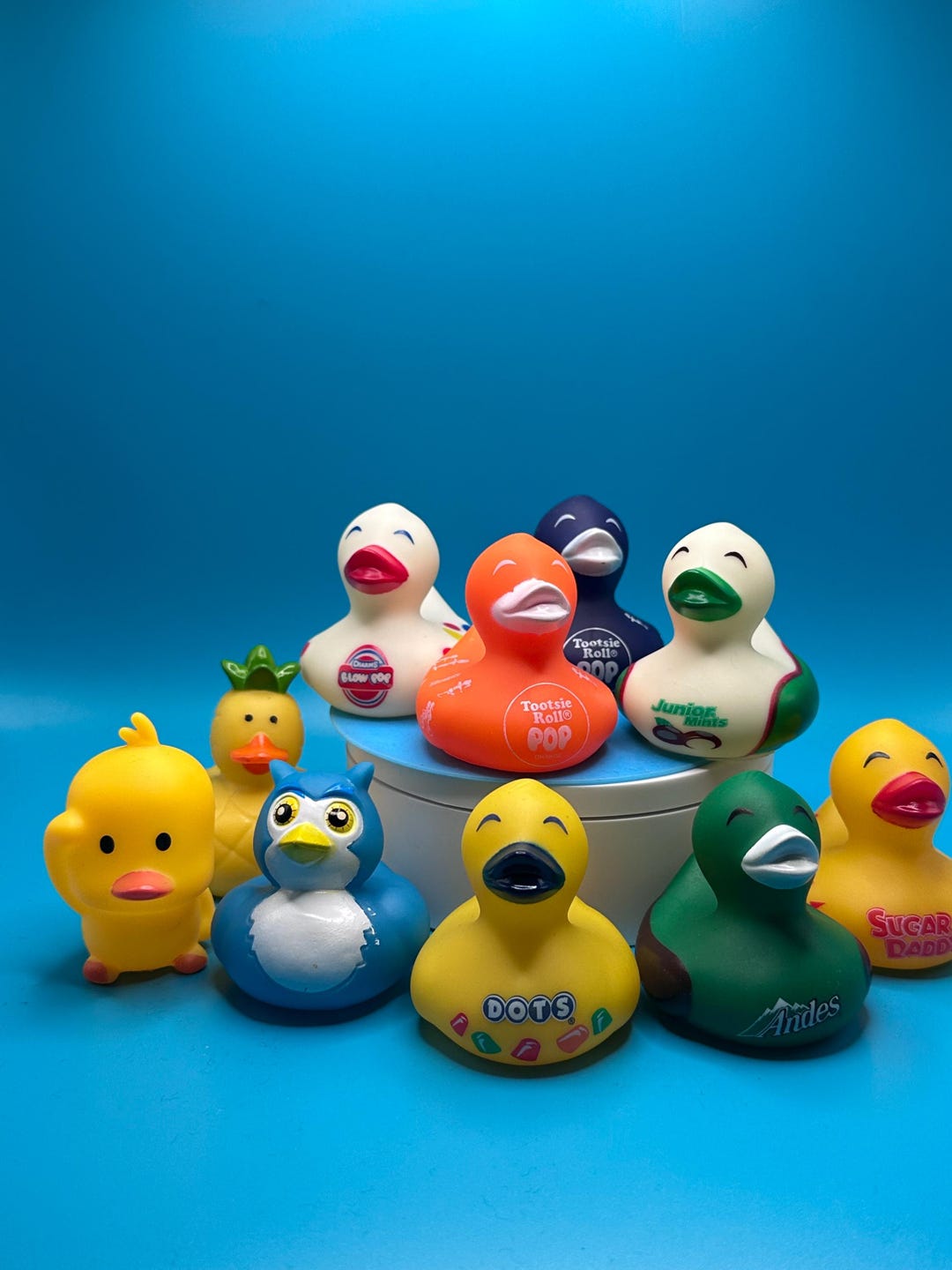 Rubber Duck Bundle, 10 Rubber Ducks Approx 2 in for Ducking, or Add to ...