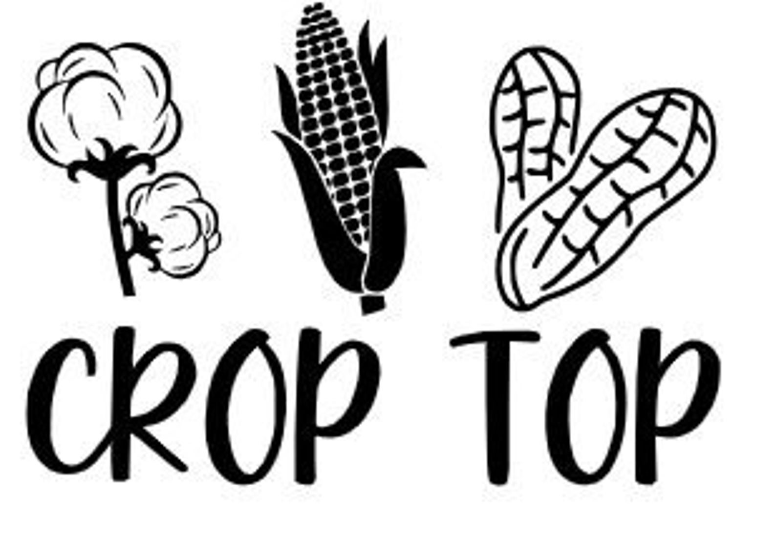 Crop Top Svg- Corn Svg, Peanut Svg, Cotton Svg, Farming Svg-farmlife ...